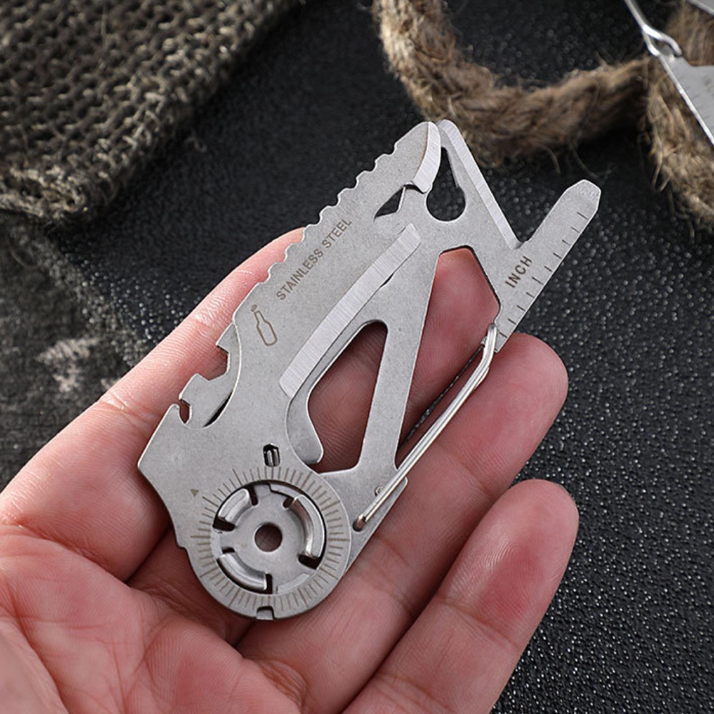 Creative Folding Multi Combination Clip Tools Stainless Steel EDC ...