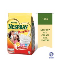 Nestle Nespray Full Cream Milk Powder (1.6kg) (Expire 30/09/2021 ...