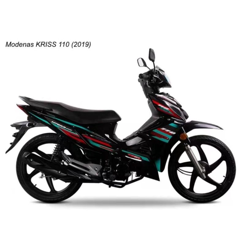 MODENAS KRISS 110 (1) MR3 EURO 3 (2019) BODY STICKER | Shopee Malaysia