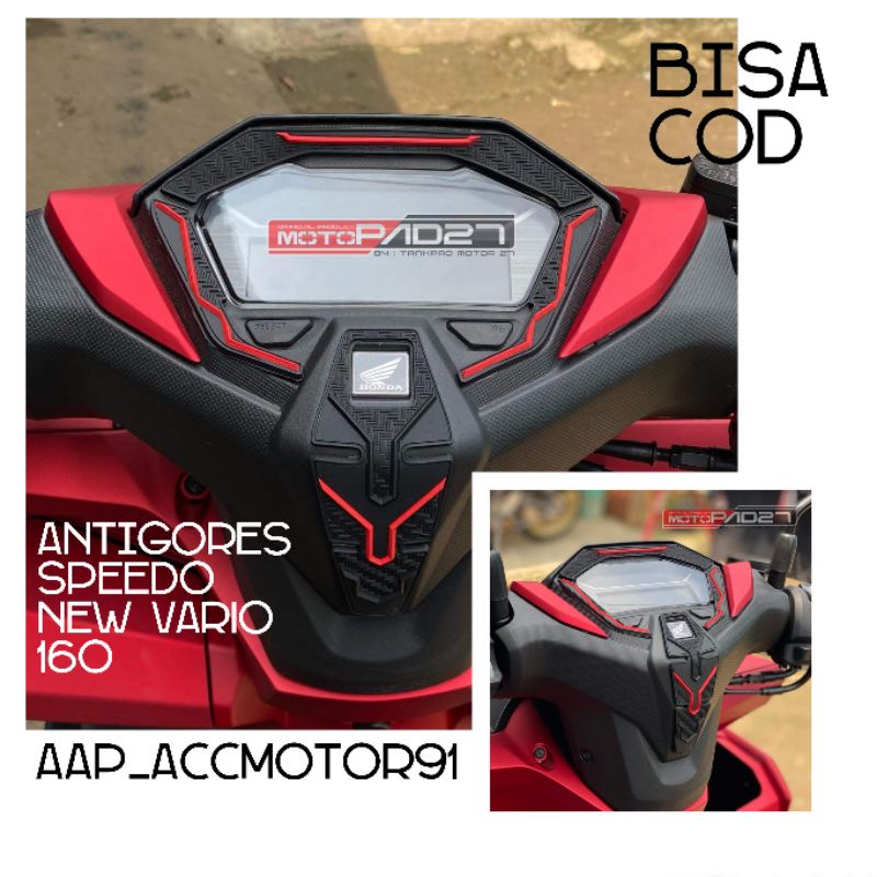 New VARIO 160 rubber 3D anti-scratch speedometer sticker | Shopee Malaysia