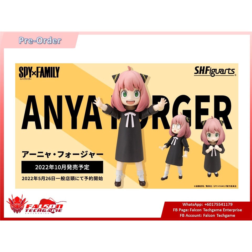 [PO] Bandai S.H.Figuarts SHF Anya Forger (Spy X Family) | Shopee Malaysia