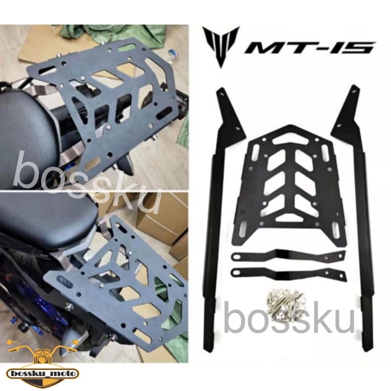 MT15 MT-15 MONORACK 2018-2020 TOP BOX RACK REAR SUPPORT LUGGAGE RACK ...