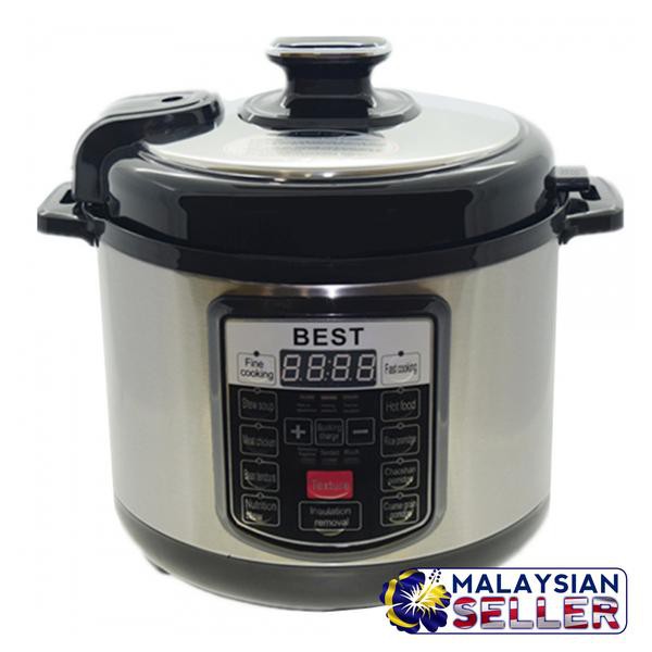 BEST 5 Litre Electric Pressure Cooker ( 5L ) | Shopee Malaysia