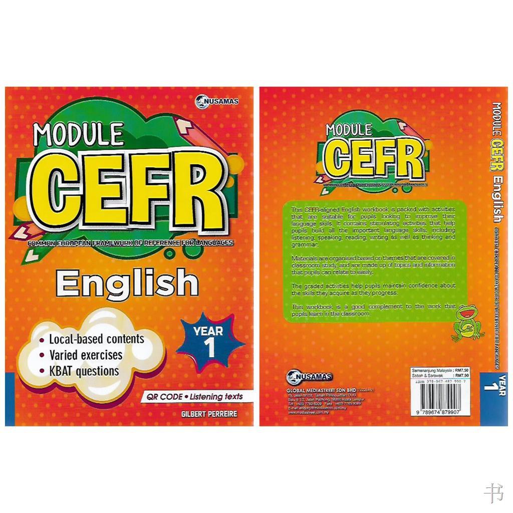 learning book 【Nusamas】Buku Latihan: Module CEFR English Year 1 / 2 3 4 ...