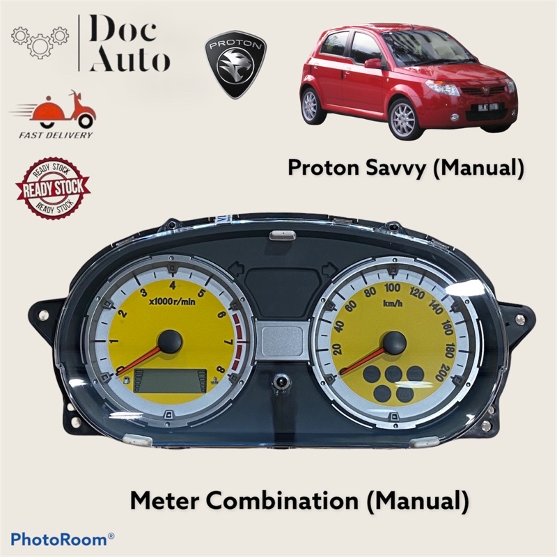 Proton Savvy (Manual Gear) Meter Combination - PW865637 | Shopee Malaysia