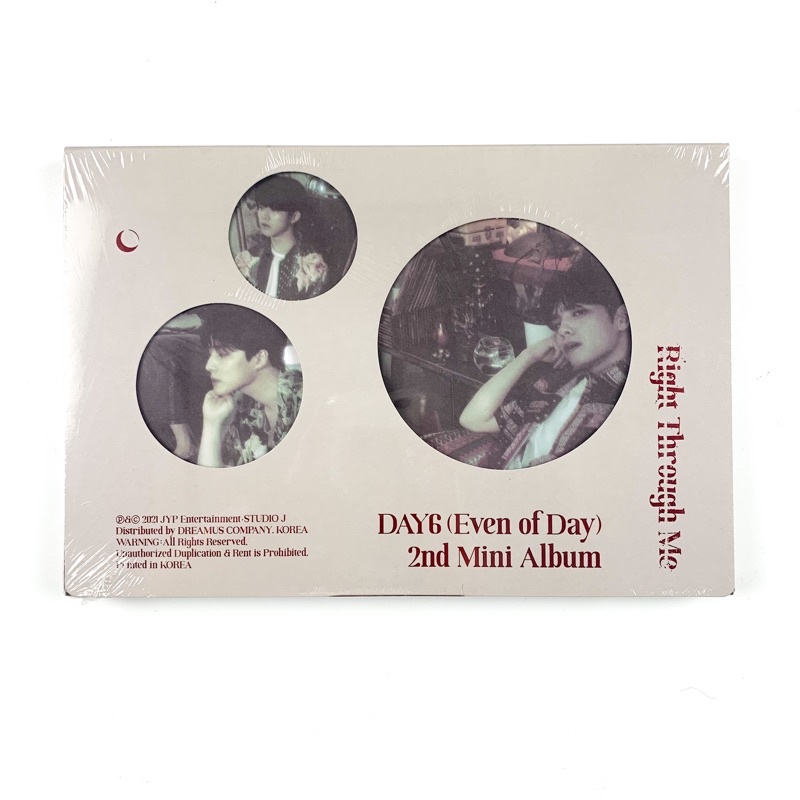 Day6 Mini Album Vol.2 - Right Through Me+Poster+POB Photo Ticket ...