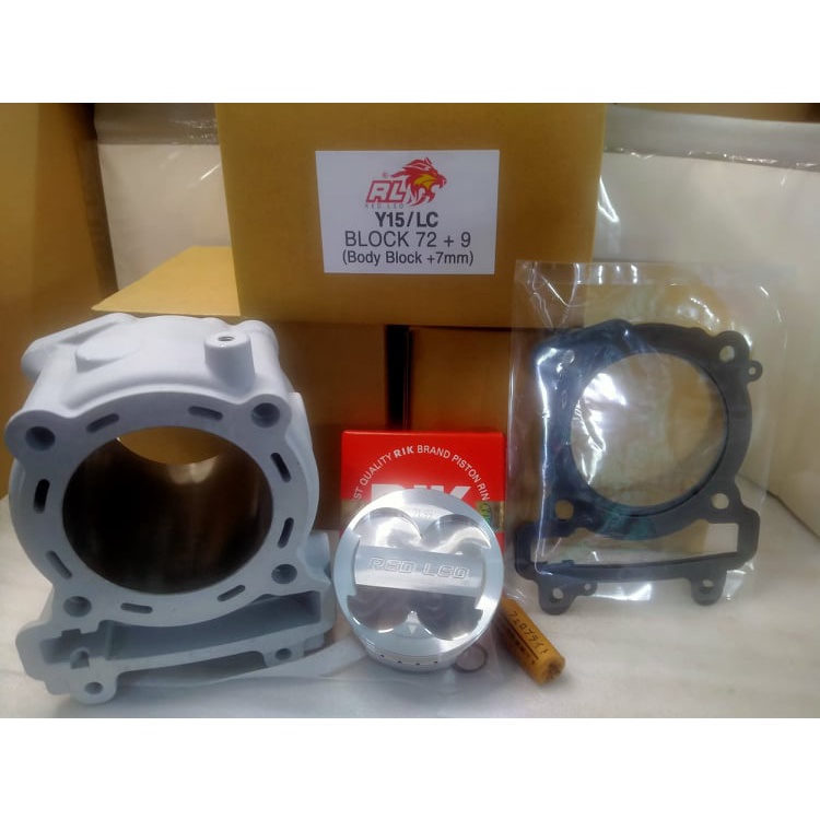 LC135 Y15ZR BLOCK RED LEO 74MM 72MM 70MM 68MM 65MM 63MM 57MM +2 +8 +9 ...