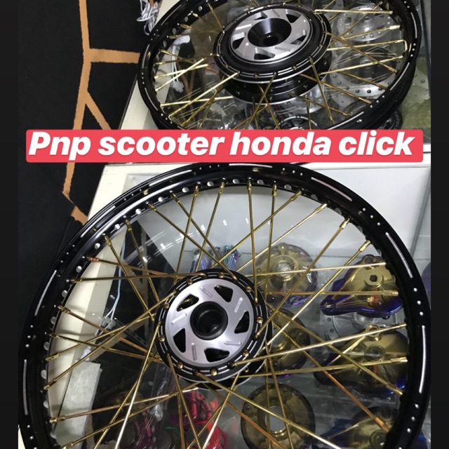 Rim SCOOTER HONDA CLICK atau HONDA VARIO, HONDA BEAT, HONDA ICON 🇹🇭 ...