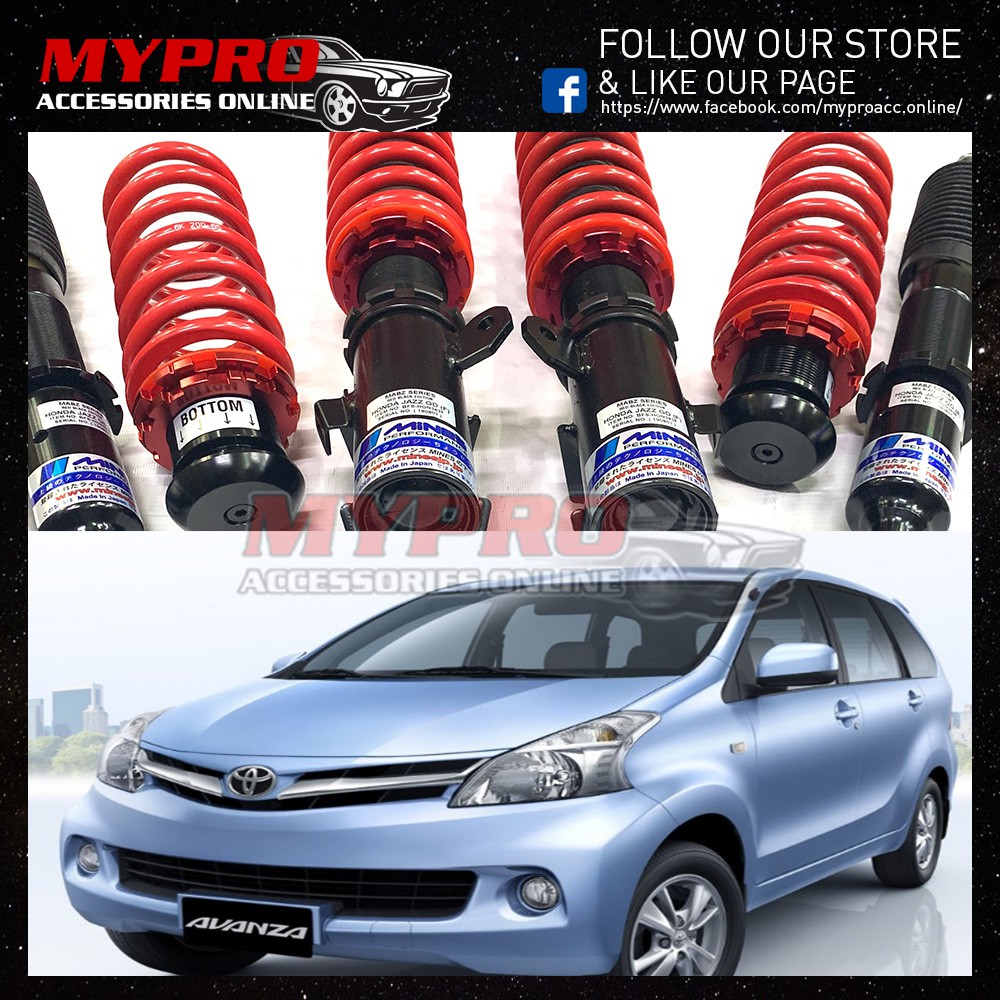 Adjustable🔥🇯🇵TOYOTA AVANZA 🇯🇵2011-2019 MINES Hi Lo Body shift ...