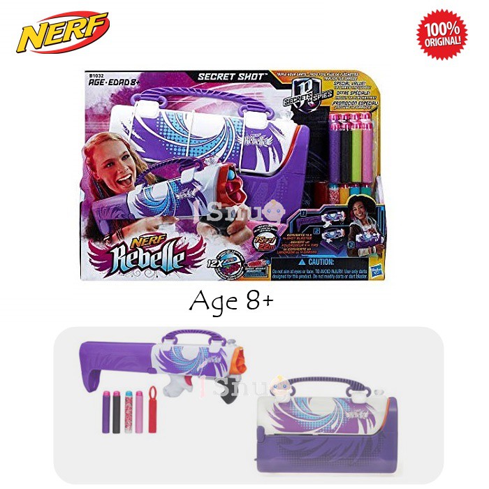 Nerf Rebelle Secret Shot Blaster | Shopee Malaysia