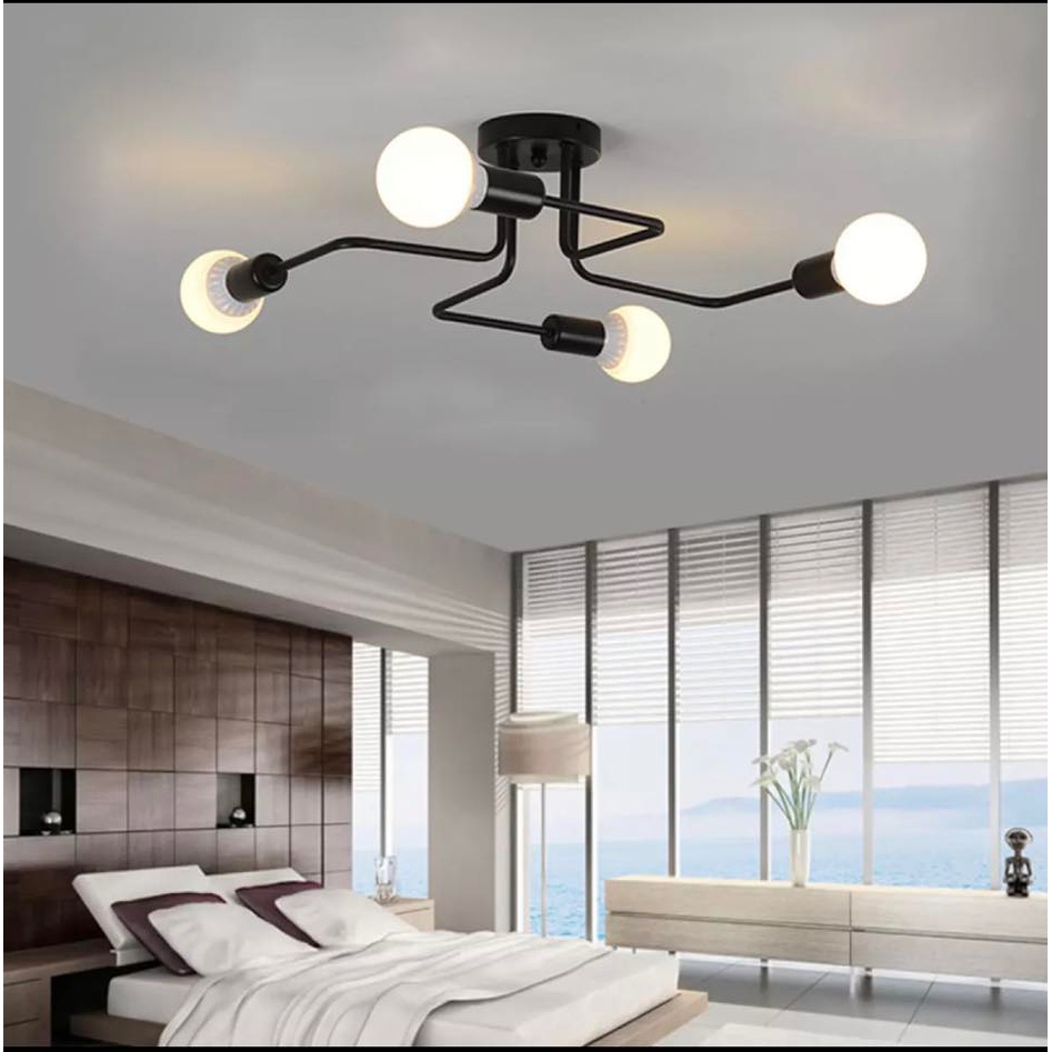 Vintage Ceiling Light Lampu Syiling Lampu Siling LED Ceiling Lamp ...