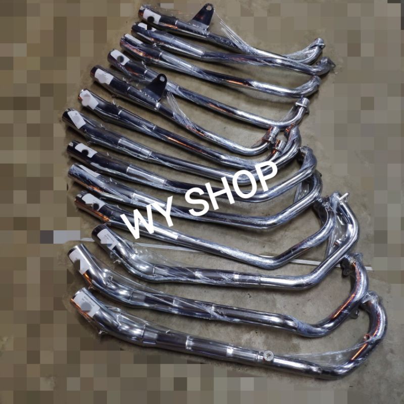 Ts Racing Manifold Tempat Sambung Muffler 51mm For Lc135 5s Kriss110
