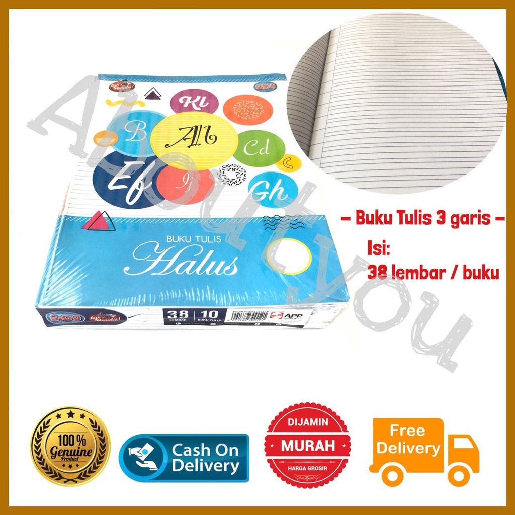 FINE Writing Book 3 Line Book Connecting Writing Book Three Small Lines ...