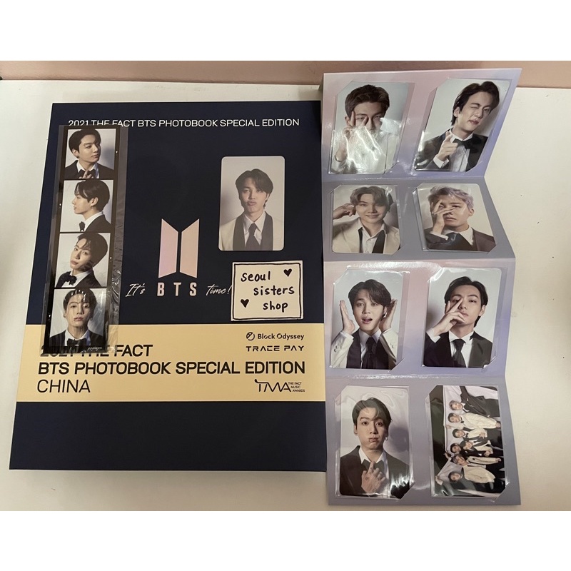 [READY STOCK] BTS OFFICIAL 2021 THE FACT PHOTOBOOK SPECIAL EDITION ...
