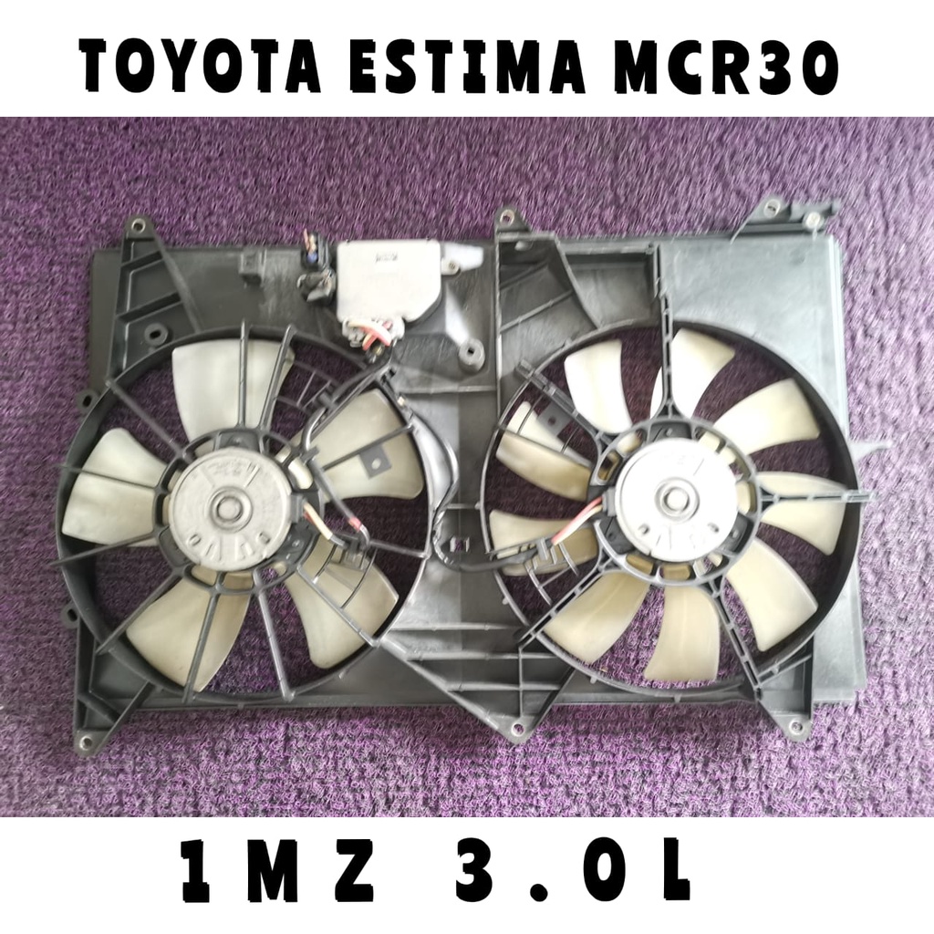 🇯🇵🇯🇵 Kipas / Radiator Fan / Aircond Fan Toyota Estima Previa ACR30 ...