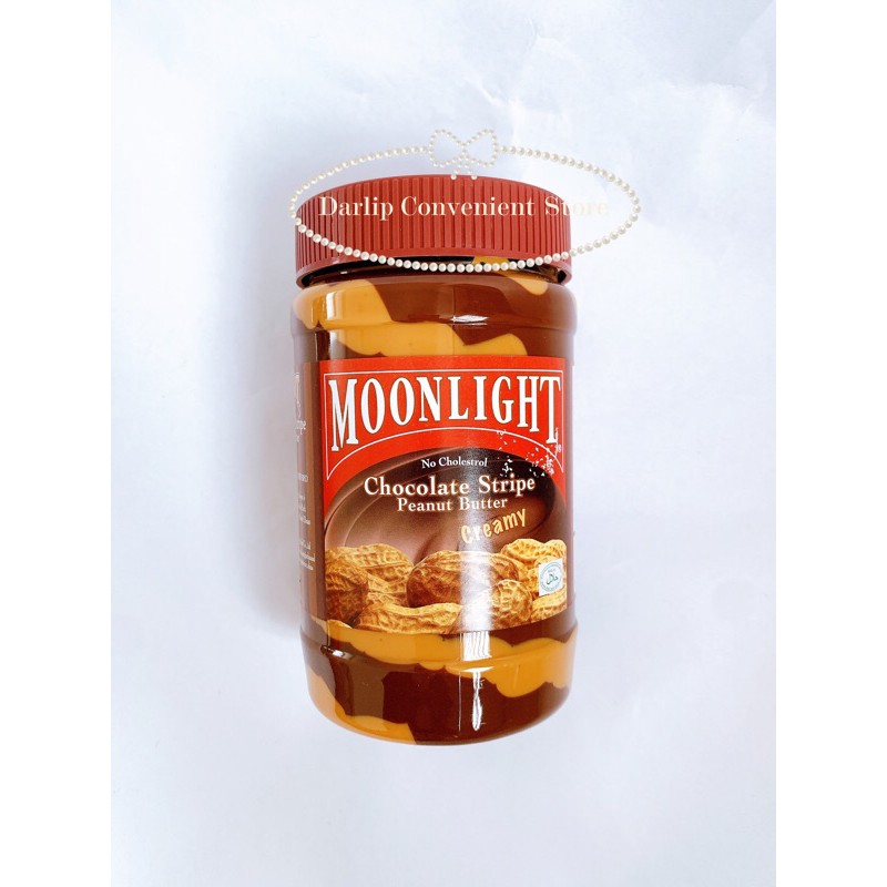 Moonlight Chocolate Stripe Peanut Butter Creamy 510g | Shopee Malaysia