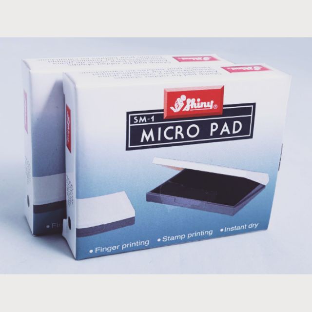 Shiny Micro Pad Sm-1/Thumb Print Stamp Pad/Finger Print Stamp Pad/Pad ...