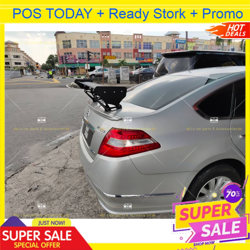 Universal Car Racing GT Spoiler Powder Coated Aerodynamics Design ...