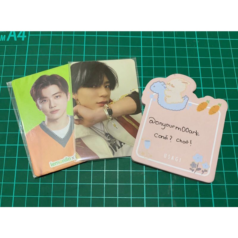 Official Photocard PC Jeno Crazy ver pair Jaemin Lemonilo NCT Dream ...