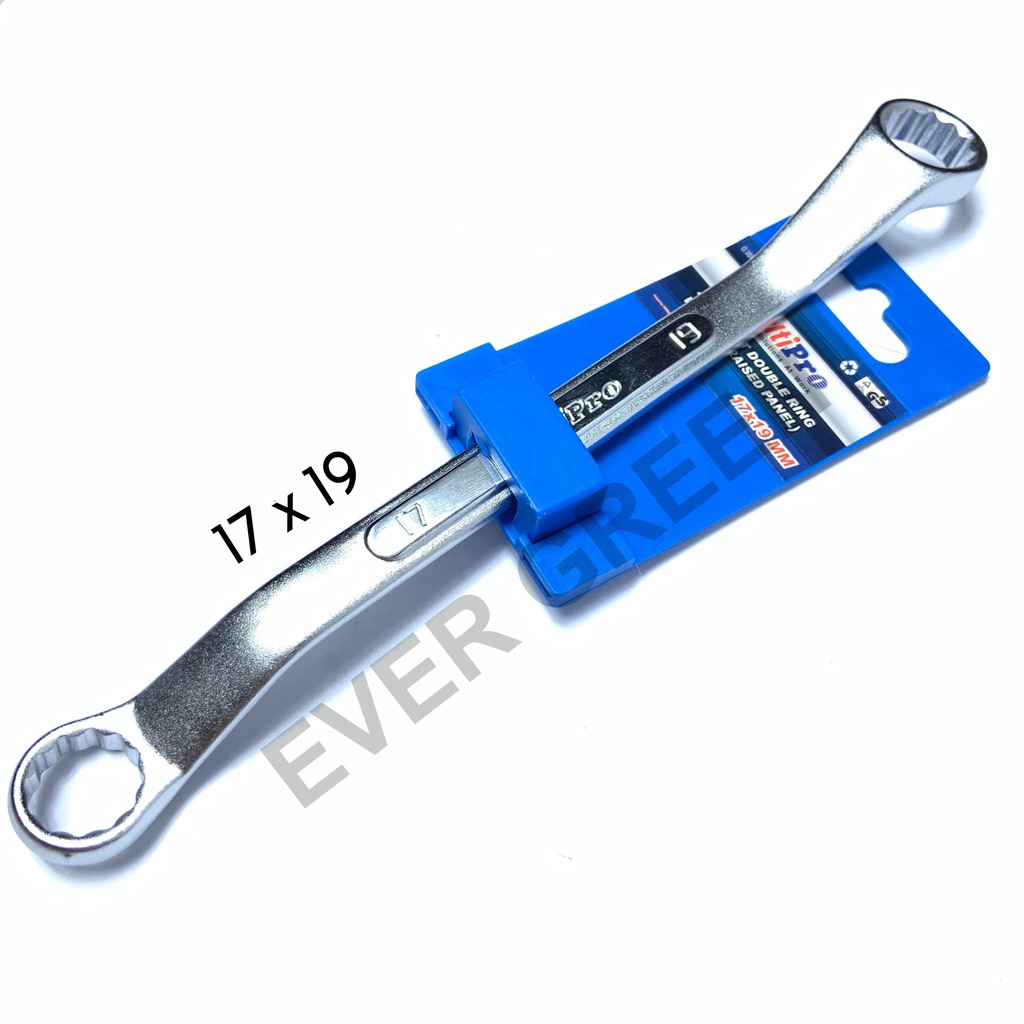 Key Ring 17 x 19 Multipro Double Ring 17 - 19 mm Open Bolt Nut 17mm ...