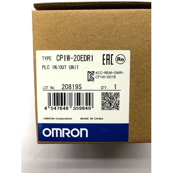 OMRON EXPANSION UNIT CP1W-20EDR1 | Shopee Malaysia