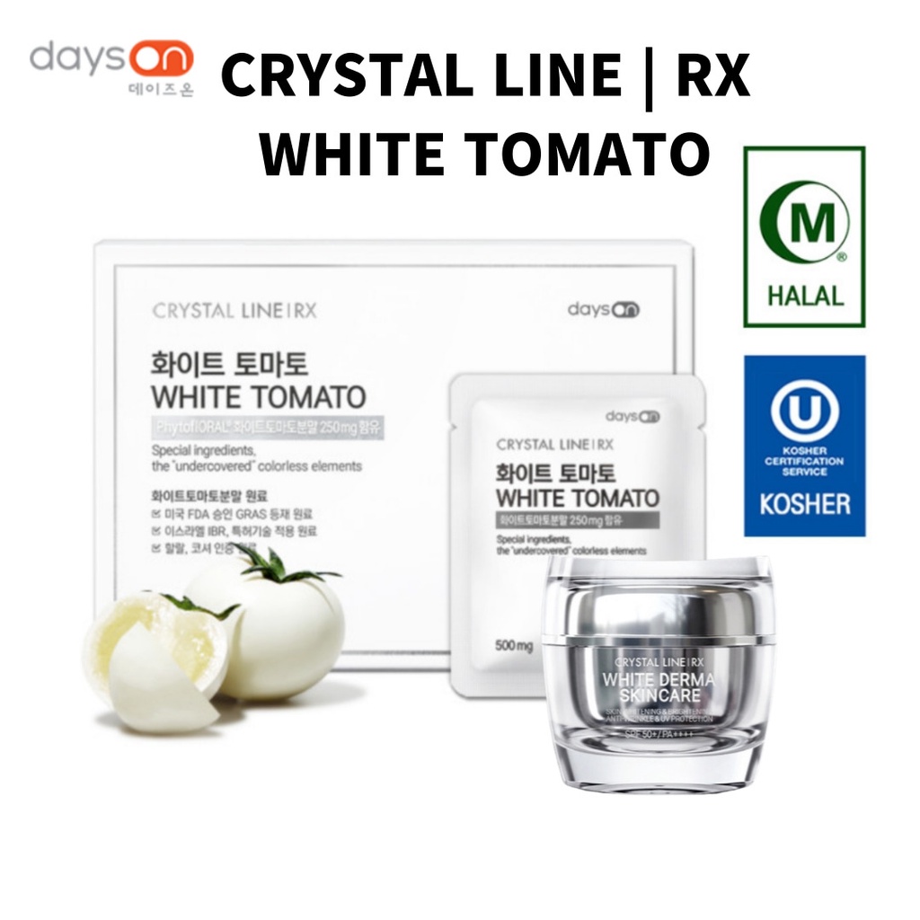 [Dayson] Crystal Line RX White Tomato Phytofloral 500mg*14packs(7g) Crystal Tomato whitening ...