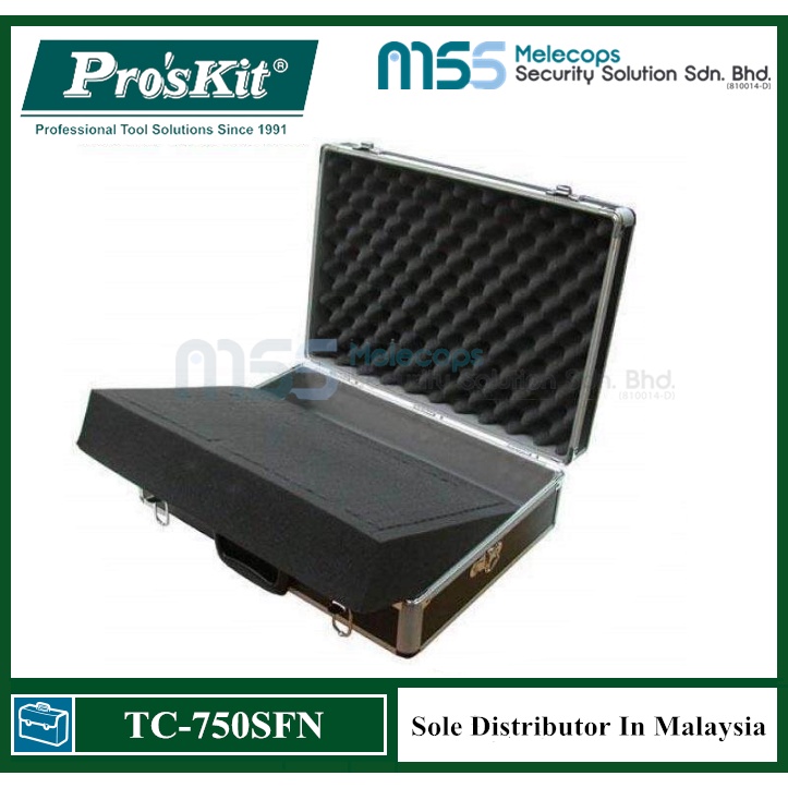 Pro'skit TC-750SFN Aluminium Frame Tool Case With Pre-Cut Foam (Only Available In Malaysia ...