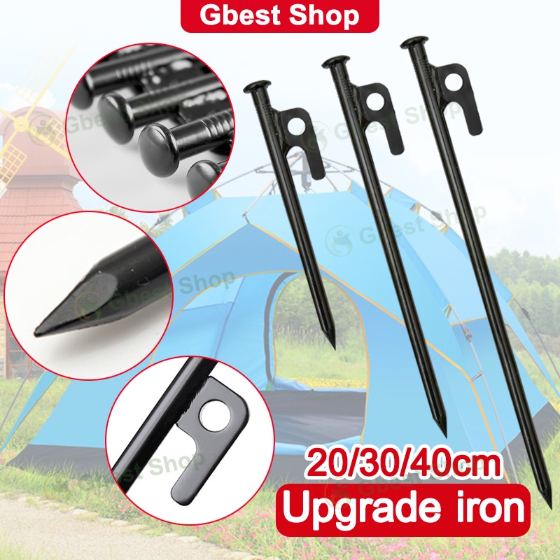 Tent Peg camp nail flysheet Pegs Canopy Solid Stakes Camping Stakes ...