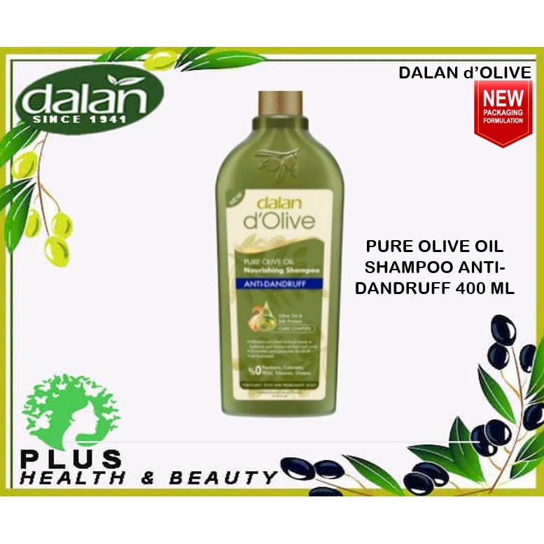 Dalan d'Olive Nourishing Shampoo Anti-Dandruff 400ml (Originally from ...