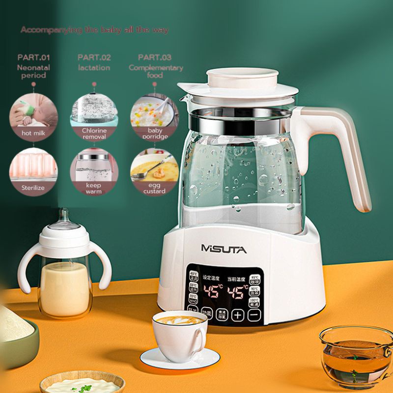 Multifunctional Health Pot Glass Electric Kettle | Shopee Malaysia
