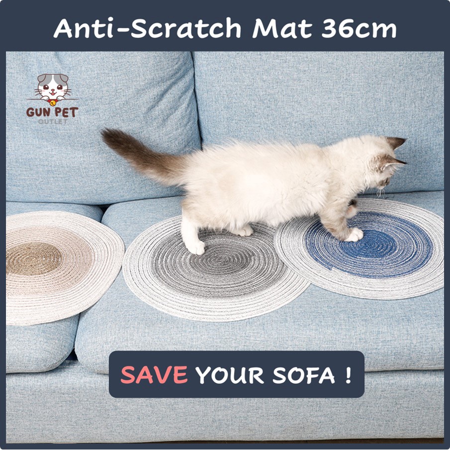 GUN PET Cat Scratcher Board Mat Cat Scratch Mat Anti Scratching Board ...