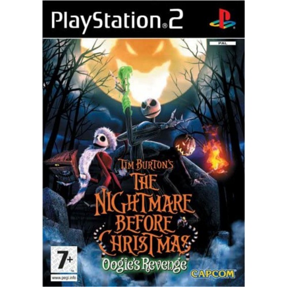 PS2 GAME DVD - Tim Burton's the nightmare before Christmas - Oogie's ...