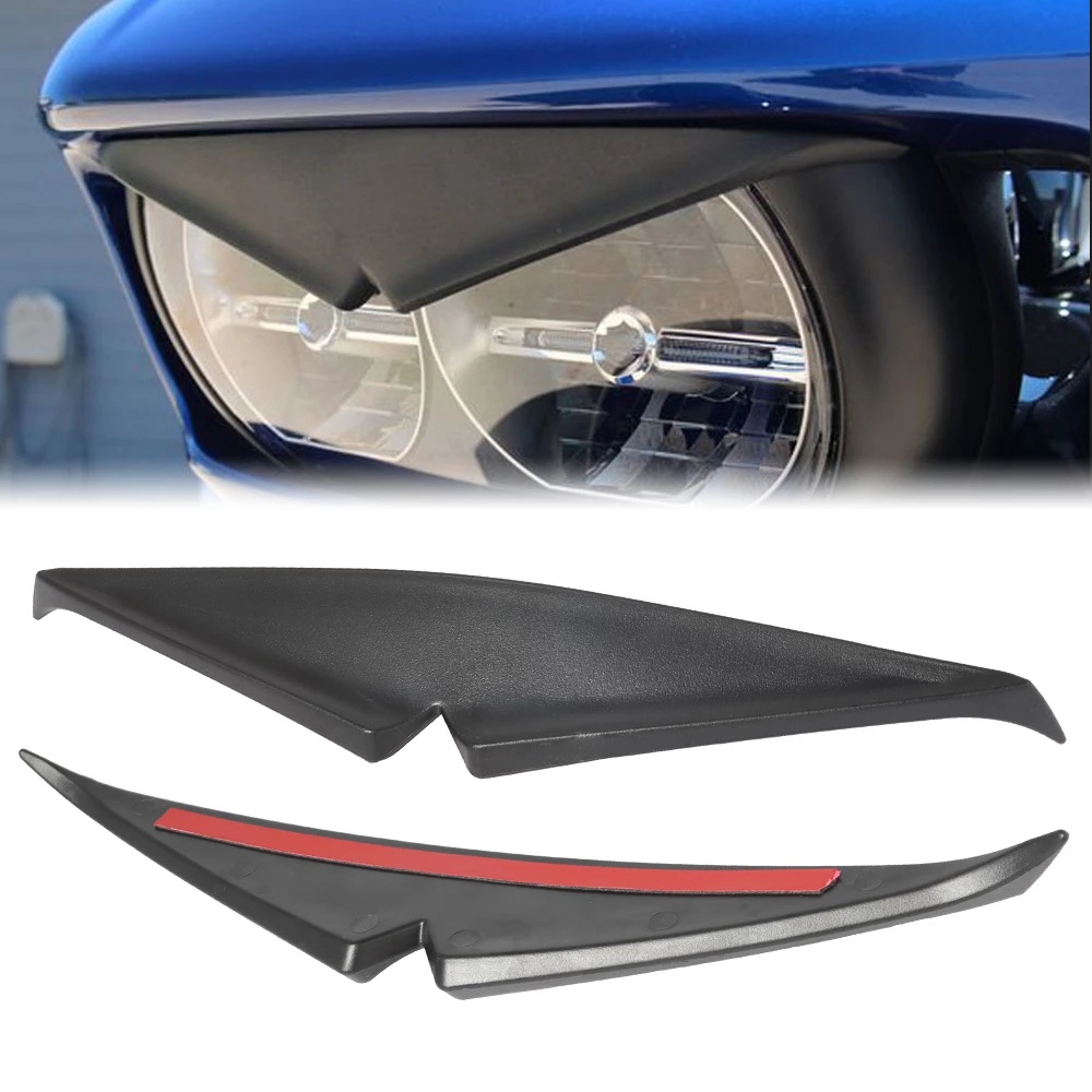 Motorcycle Headlight Trim Decoration Upper Tip Cover Visor Accent ...
