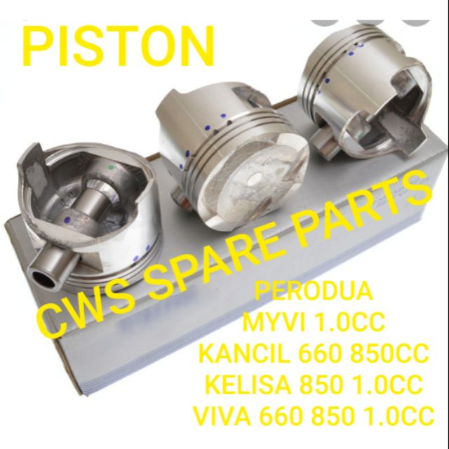 PISTON SET PERODUA KANCIL KELISA KENARI VIVA MYVI | Shopee Malaysia