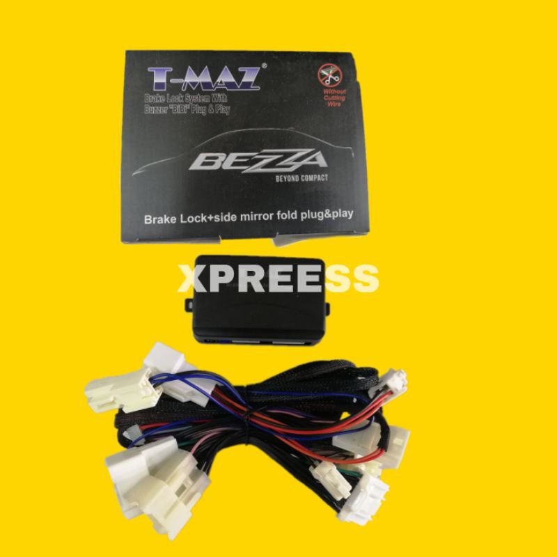 PERODUA BEZZA NEW TMAZ BRAKE LOCK SIDE MIRROR FOLD PLUG AND PLAY ...