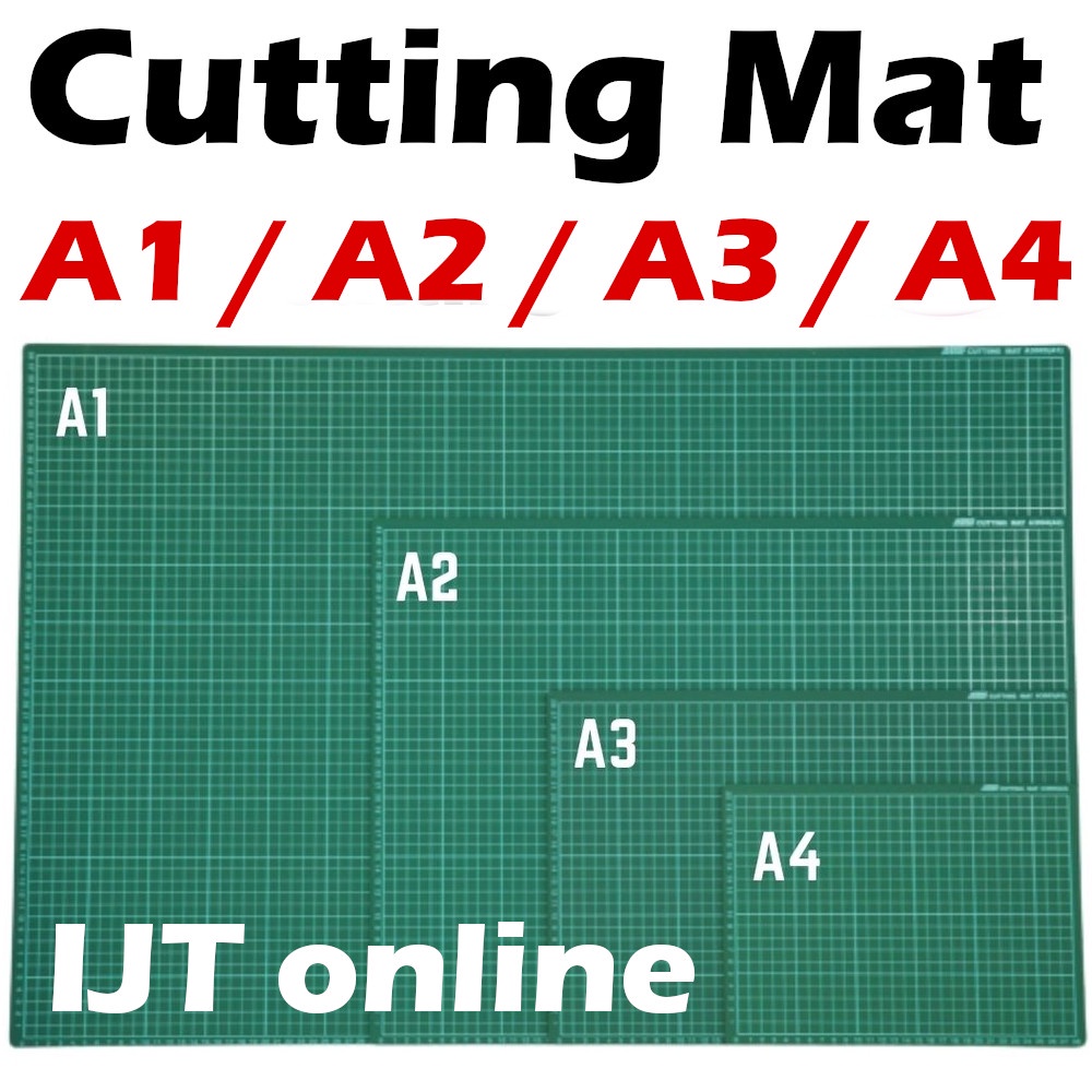 A1 A2 A3 A4 Large Self Healing Double Side Cutting Mat Thickness 3mm ...