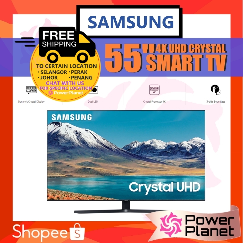 [FREE SHIPPING] Samsung 55" TU8500 4K Crystal UHD Smart TV UA55TU8500KXXM | Shopee Malaysia