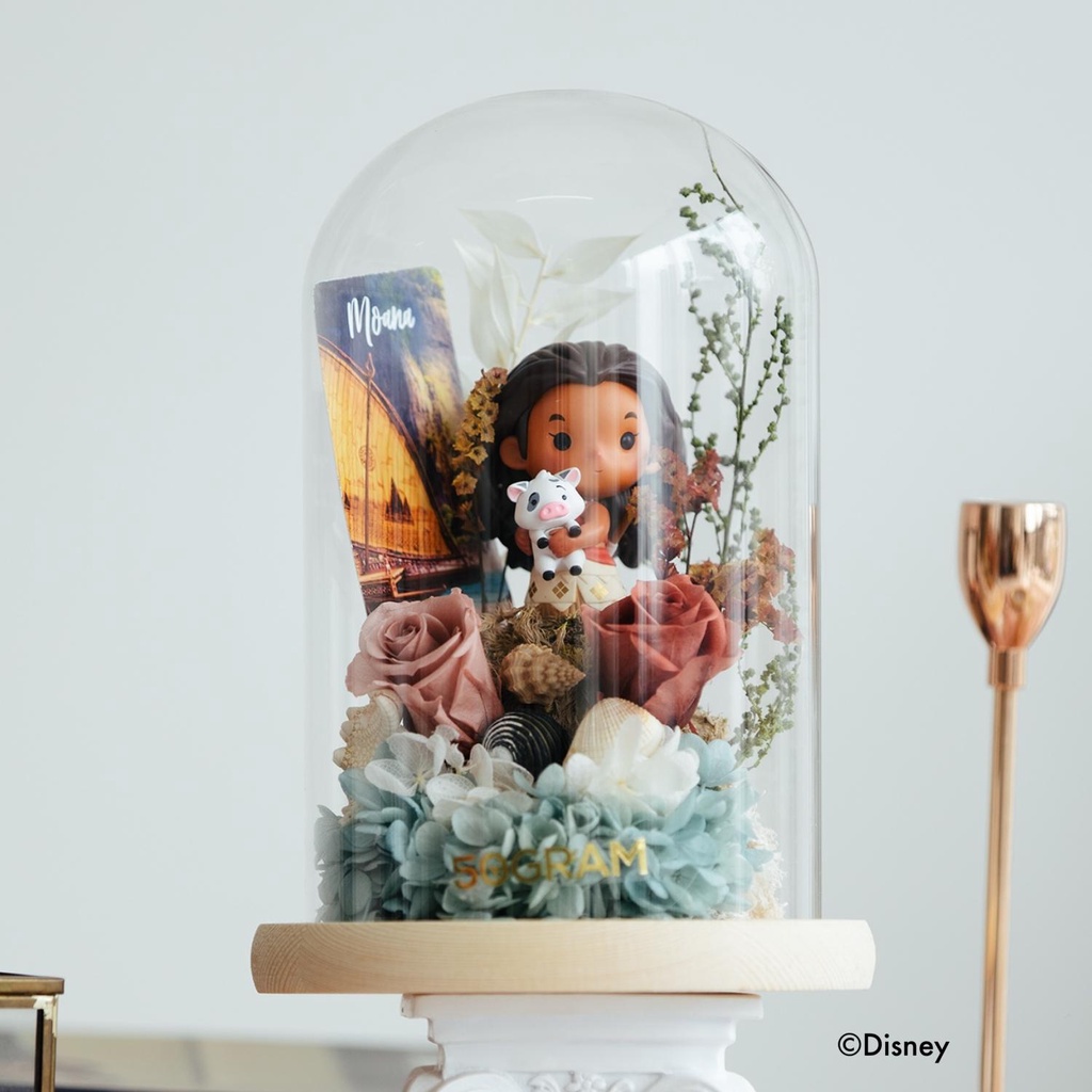 Moana | Roses Preserved Jar | Licensed by Disney | Designed by 50Gram ...