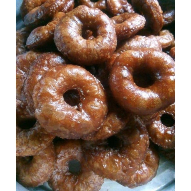 Kuih tradisional peneram/telinga keling/denderam kecik 50 biji | Shopee ...