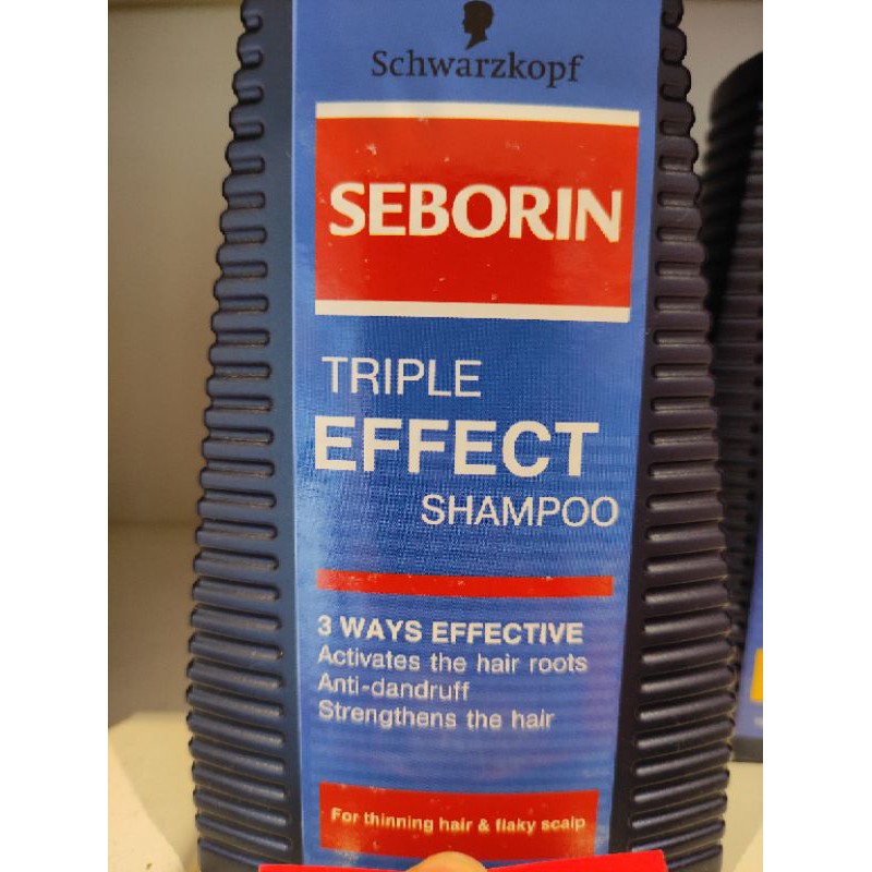 schwarzkopf seborin triple effect shampoo 250ml | Shopee Malaysia
