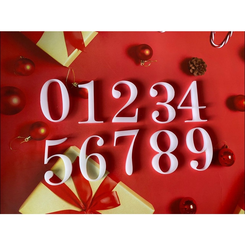 Aki 3D jelly frame mould, Character, window, small size number,words ...