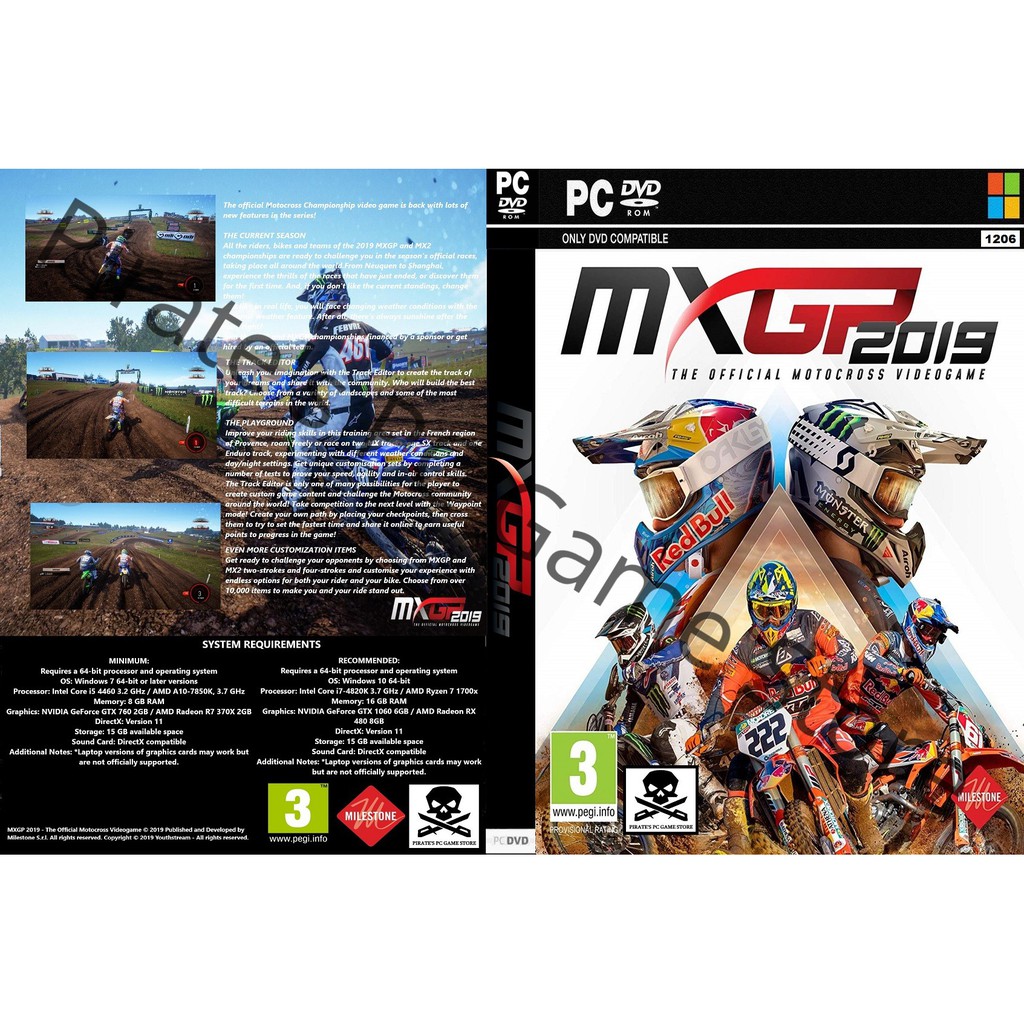 (PC) MXGP 2019 - The Official Motocross Videogame | Shopee Malaysia