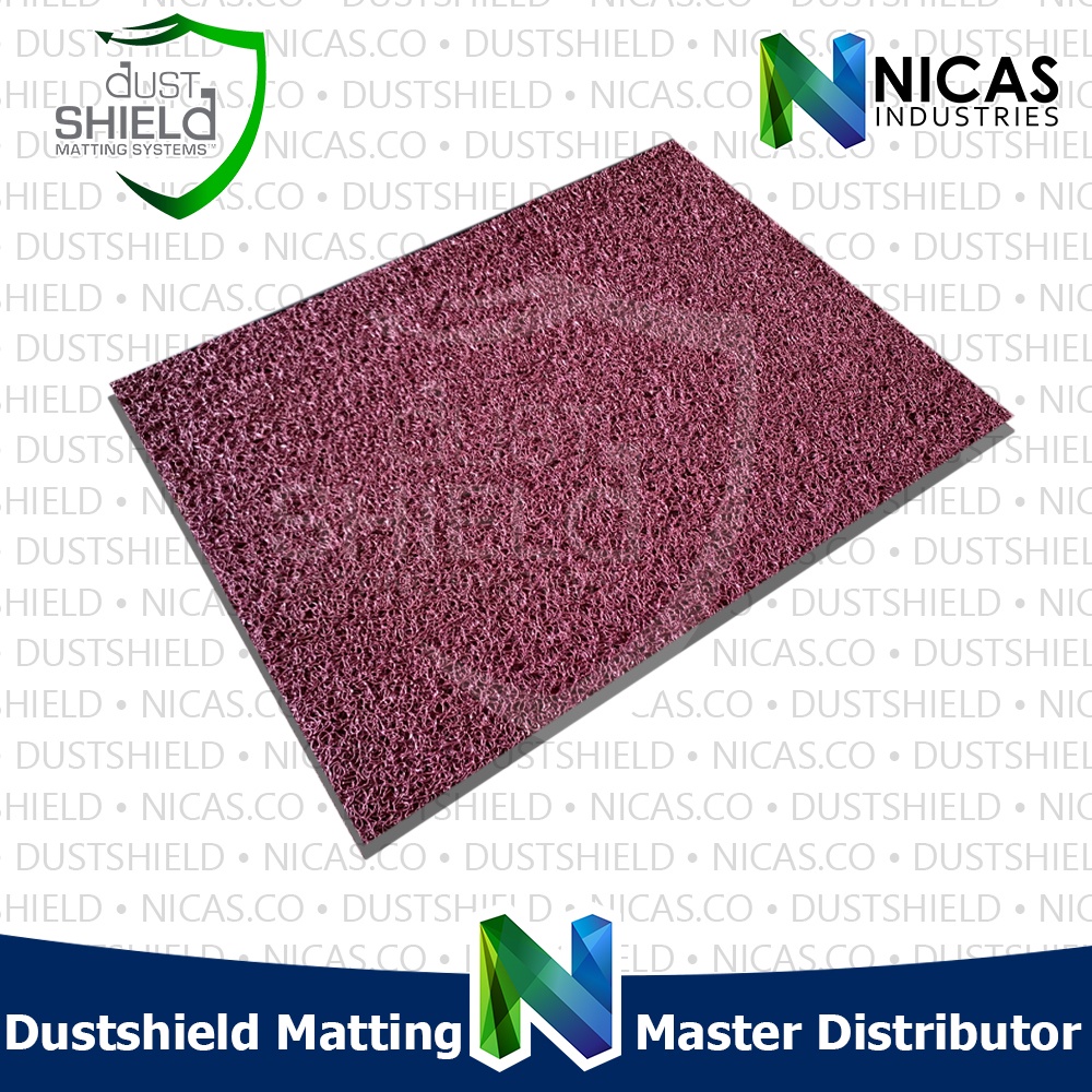 DUSTSHIELD COIL MAT MAROON Standard Size | Spaghetti Mat | Maggi Mat ...