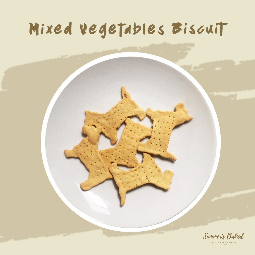 SB Homemade Mixed Vegetables Dog Biscuit - 200g | Shopee Malaysia
