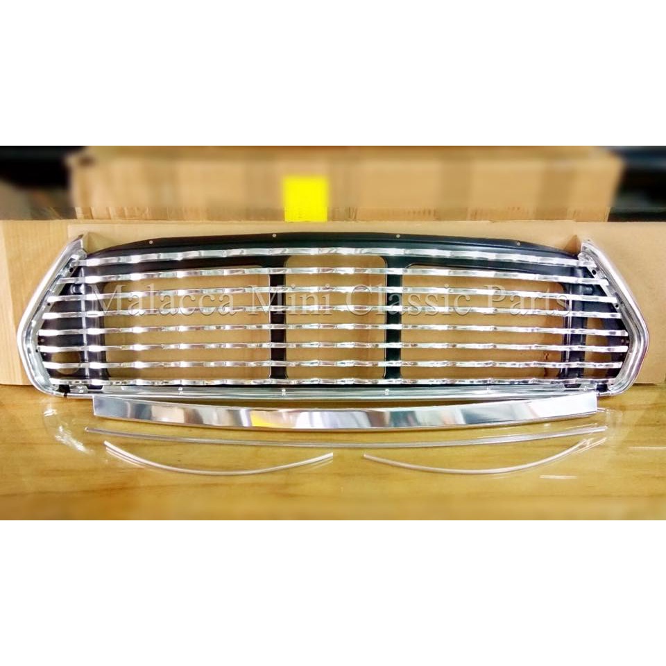 Classic Mini Cooper Mini Rover Mini Austin Front Grille- MK2, Wavy Type ...