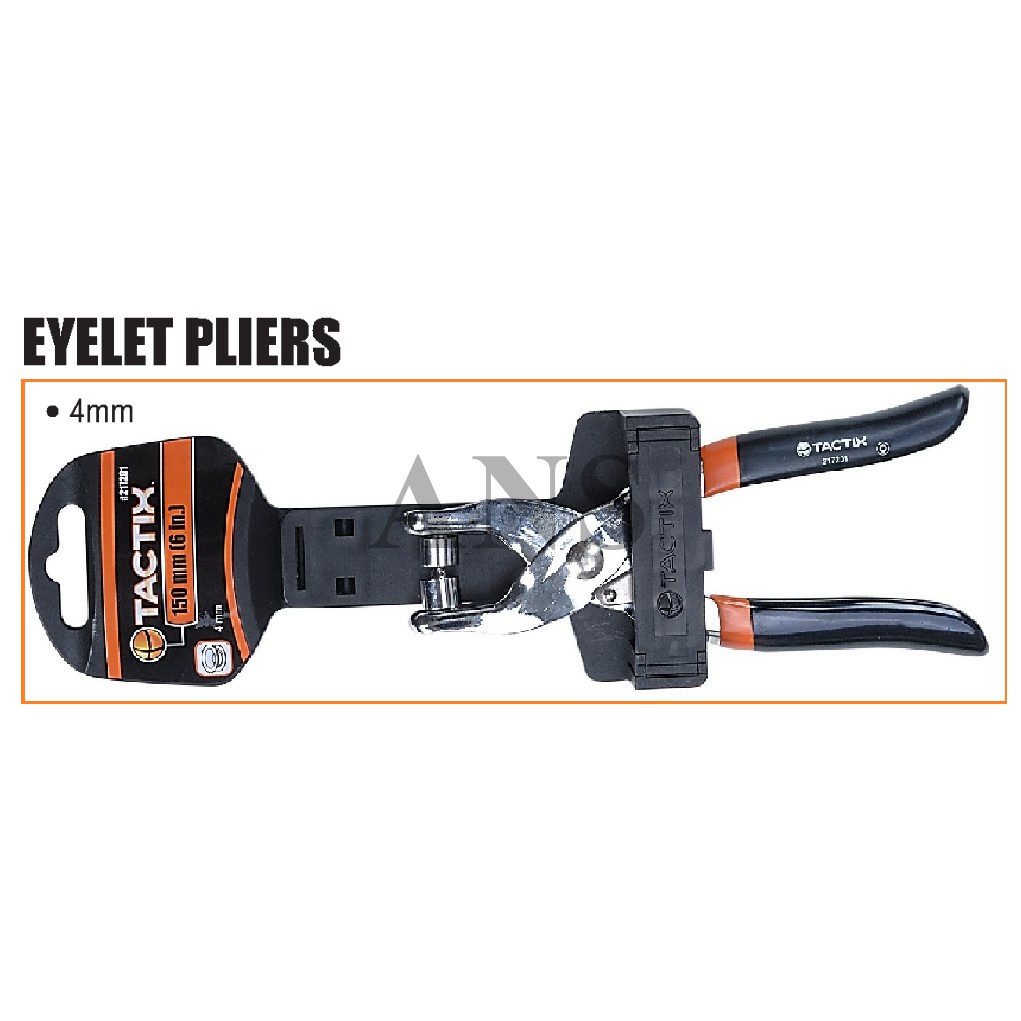TACTIX 217201 Eyelet Plier 150mm | Shopee Malaysia