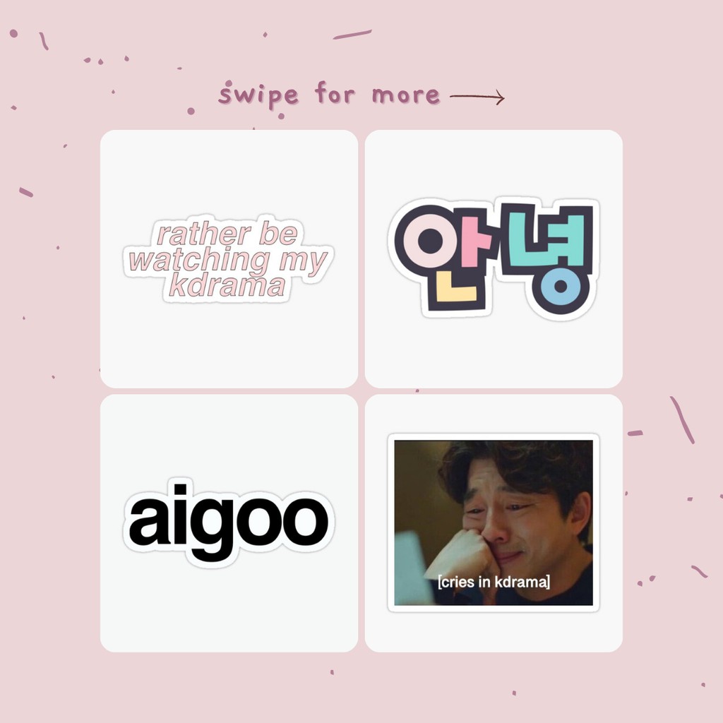 [Part 1] Korean Facts Journal Stickers | Shopee Malaysia