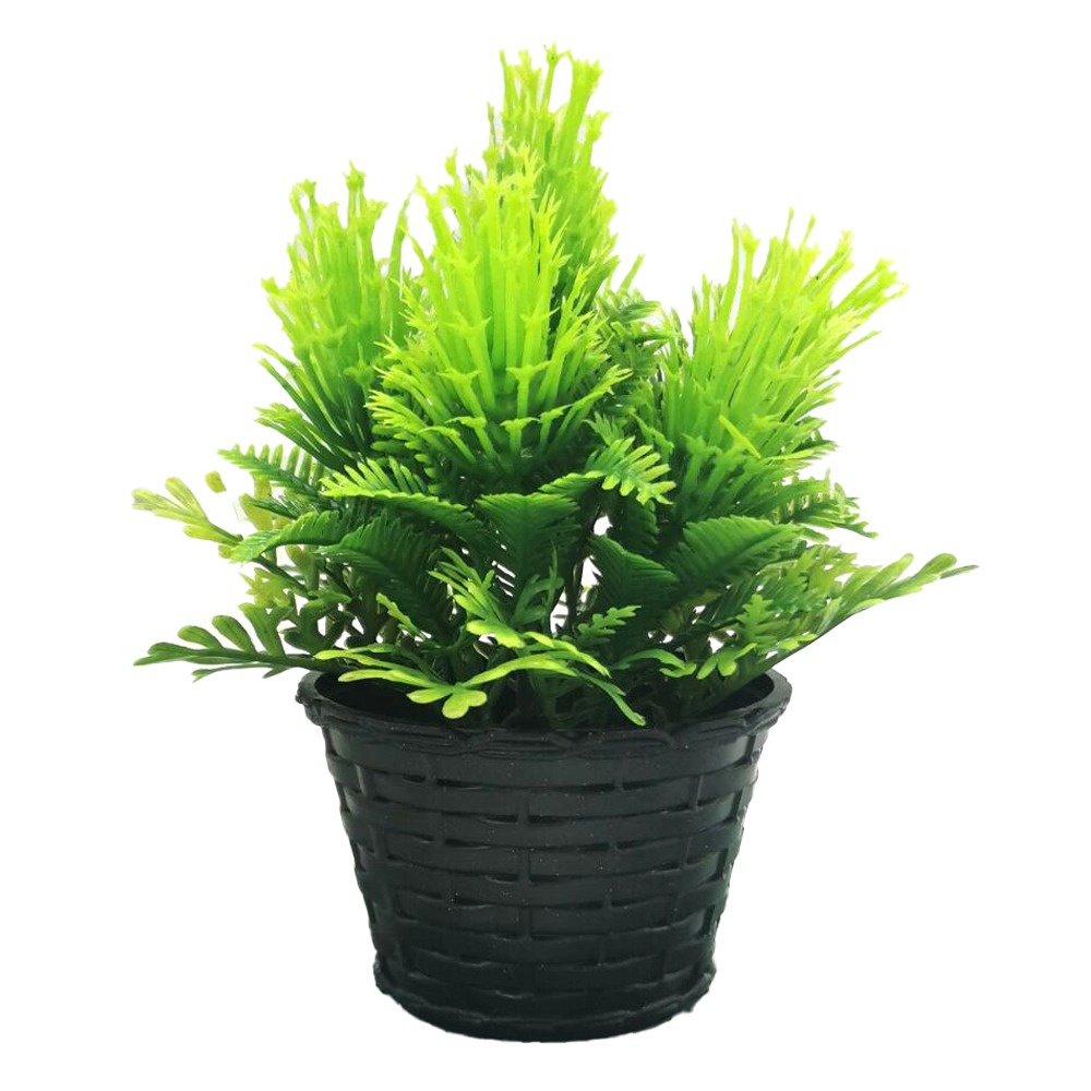 Artificial Plant Potted Grass Plants Bonsai Small Tree Faux Flower