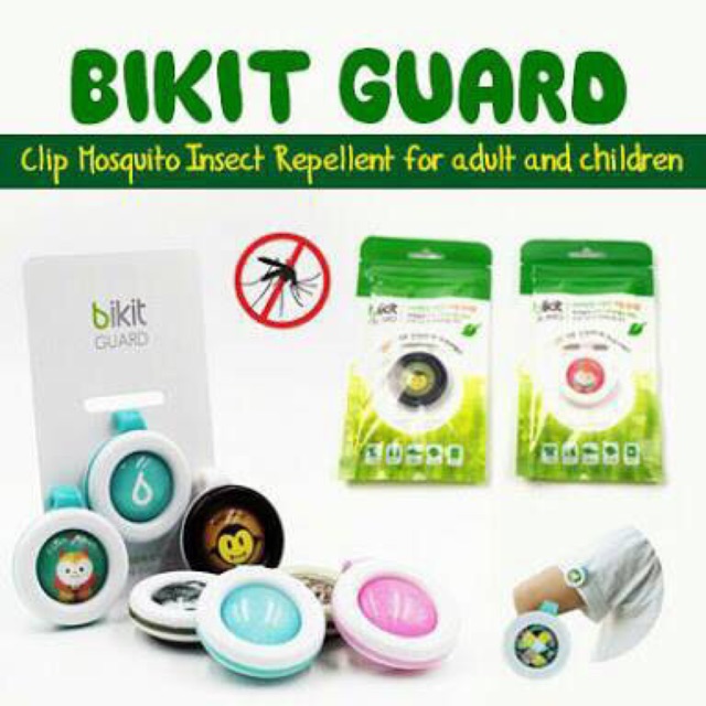 Bikit Guard Insect Repellent Anti Mosquito Clip (READY STOCK) Pembunuh ...