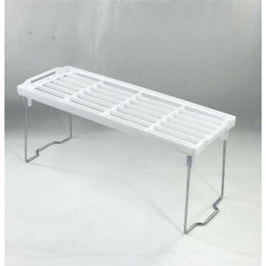 Multipurpose Foldable Stackable Plastic Rack | Shopee Malaysia